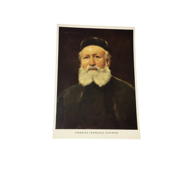 Office | Charles Francois Gounod 18181893 French Composer Postcard ...